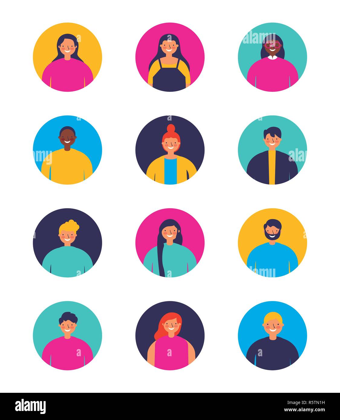 Outdoors day street outside Stock Vector Images - Alamy