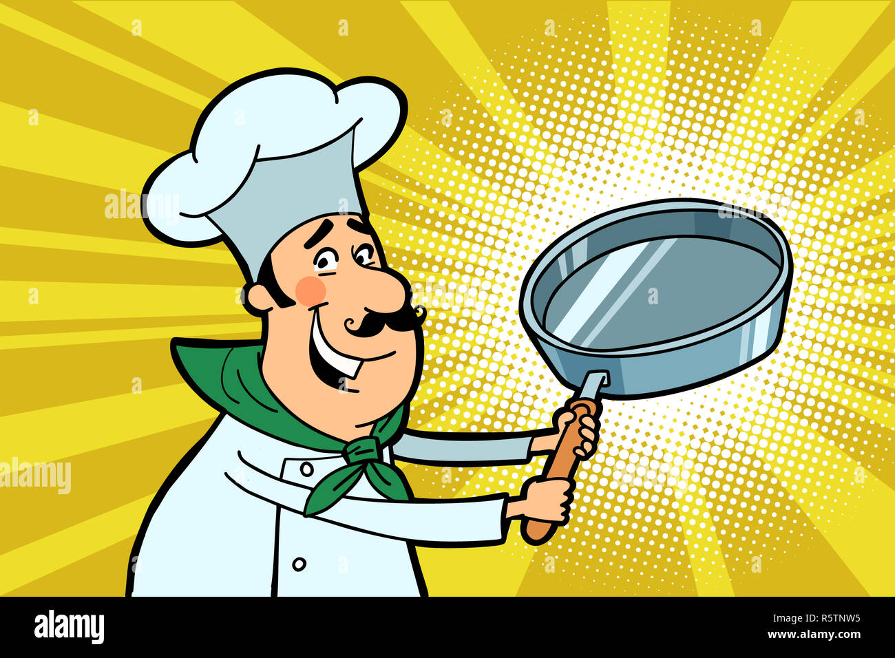 Chef model character hi-res stock photography and images - Alamy