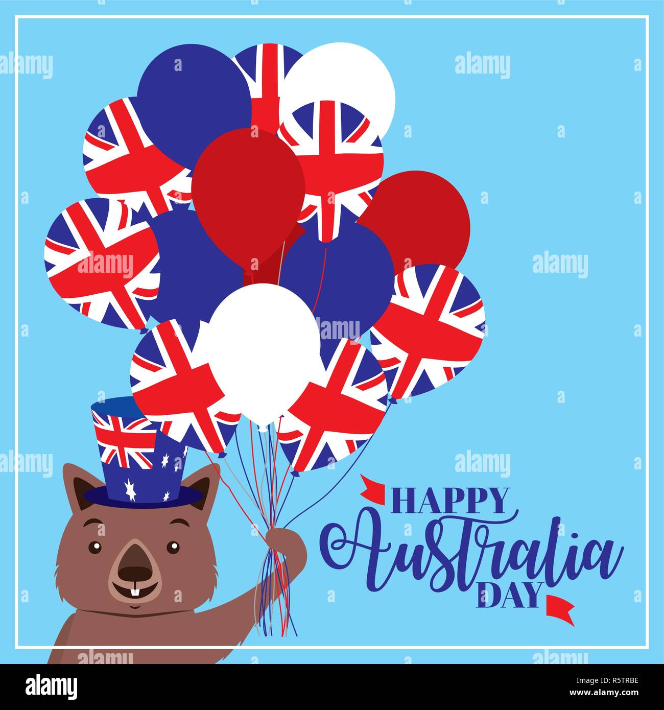 animals australia day celebration Stock Vector Image & Art - Alamy