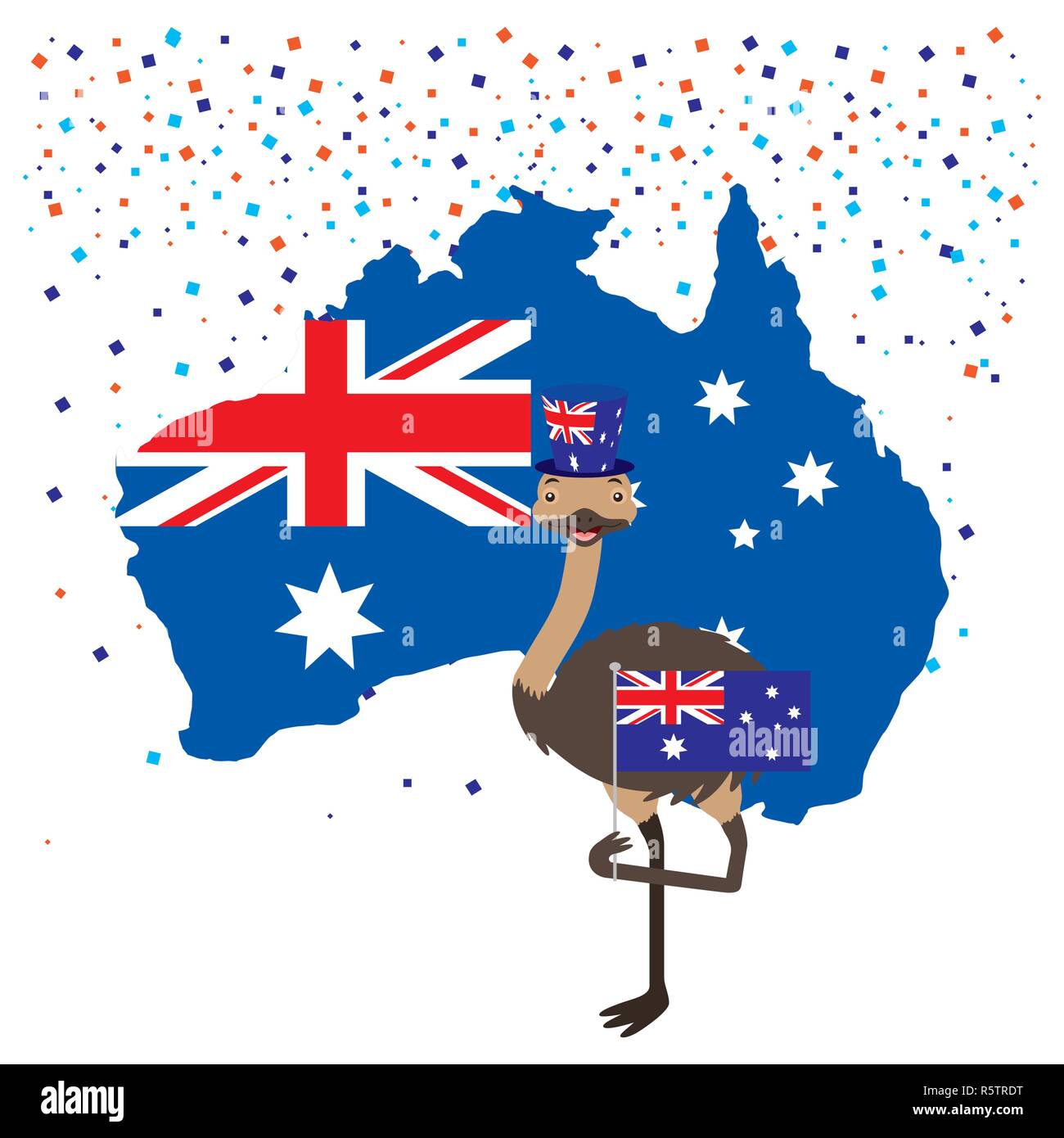 animals australia day celebration Stock Vector Image & Art - Alamy