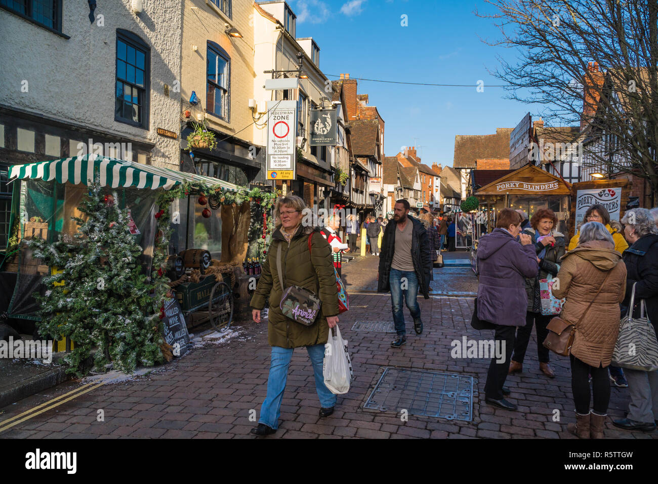 Worcester christmas fayre hi-res stock photography and images - Alamy
