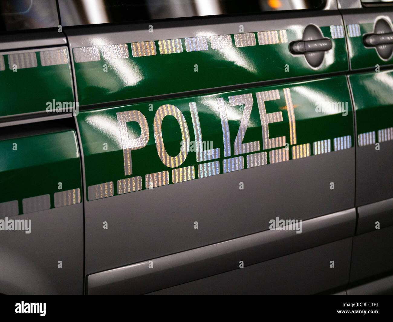 Berlin police car van polizei hi-res stock photography and images - Alamy