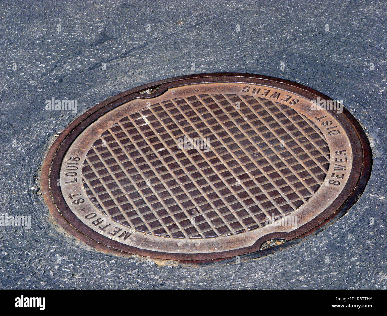 technical iron hatch metro St. Louis, Missouri, USA Stock Photo - Alamy