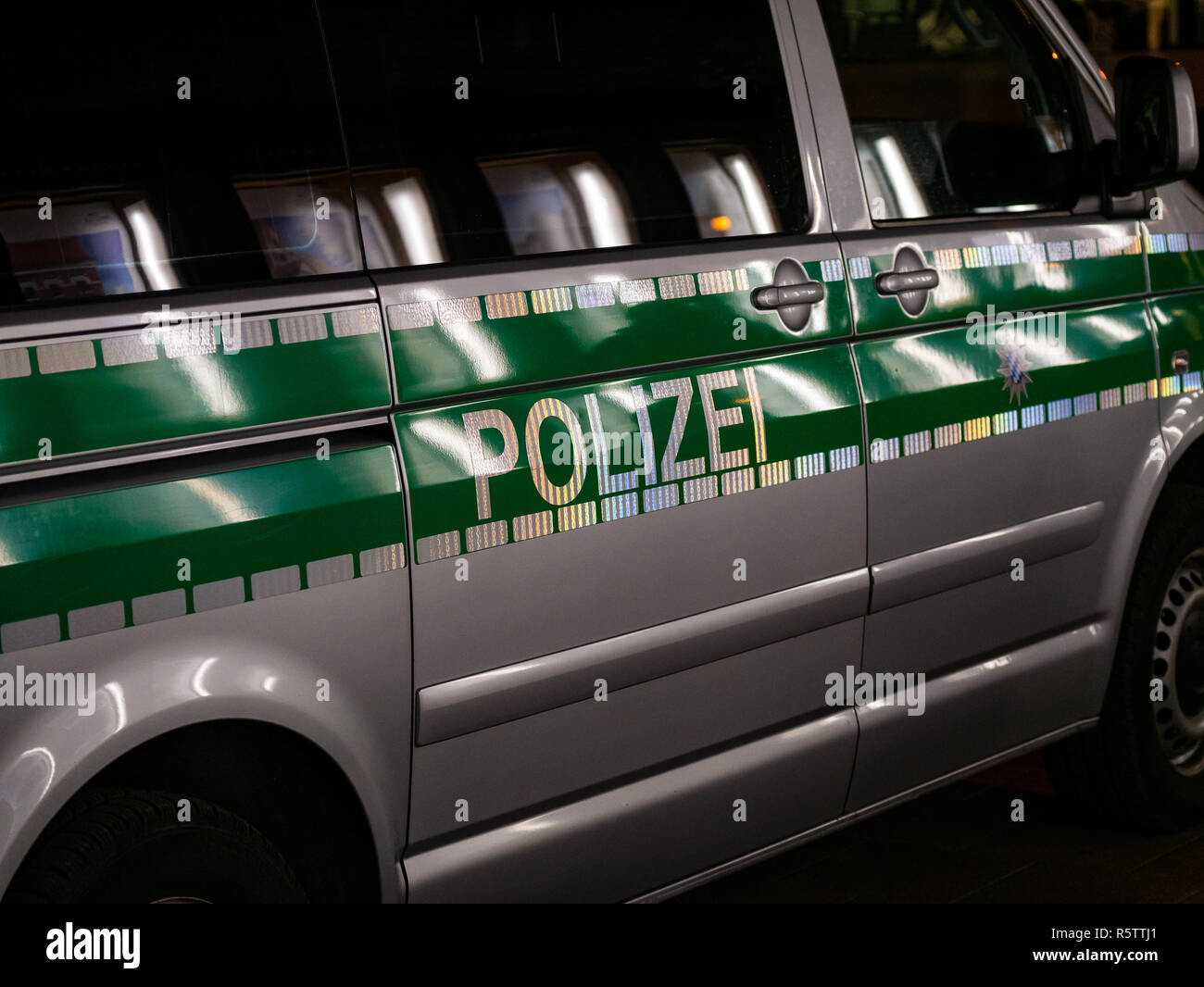 Berlin police car van polizei hi-res stock photography and images - Alamy