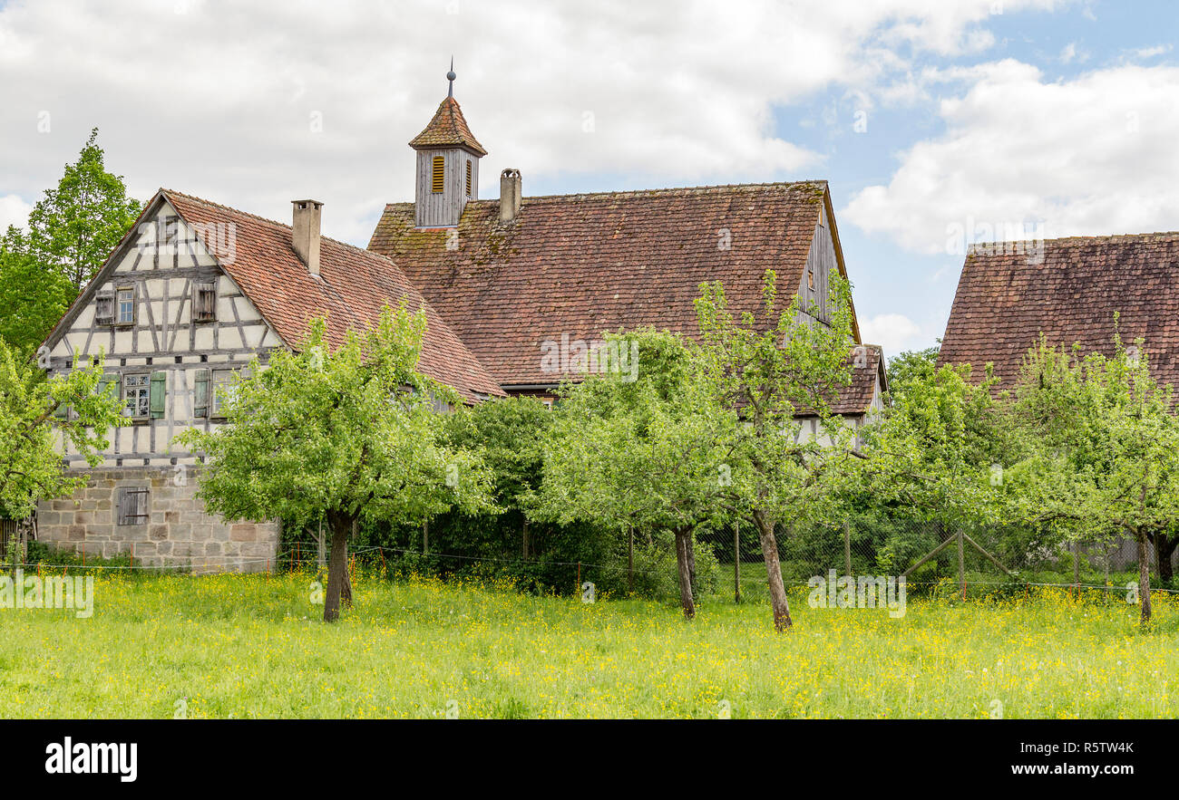 small rural village Stock Photo - Alamy