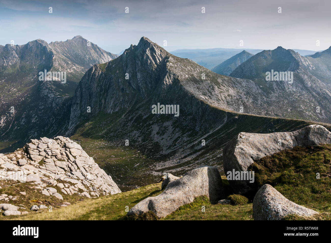 Goatfell and Cir Mhor, Isle of Arran, Scotland Stock Photo - Alamy