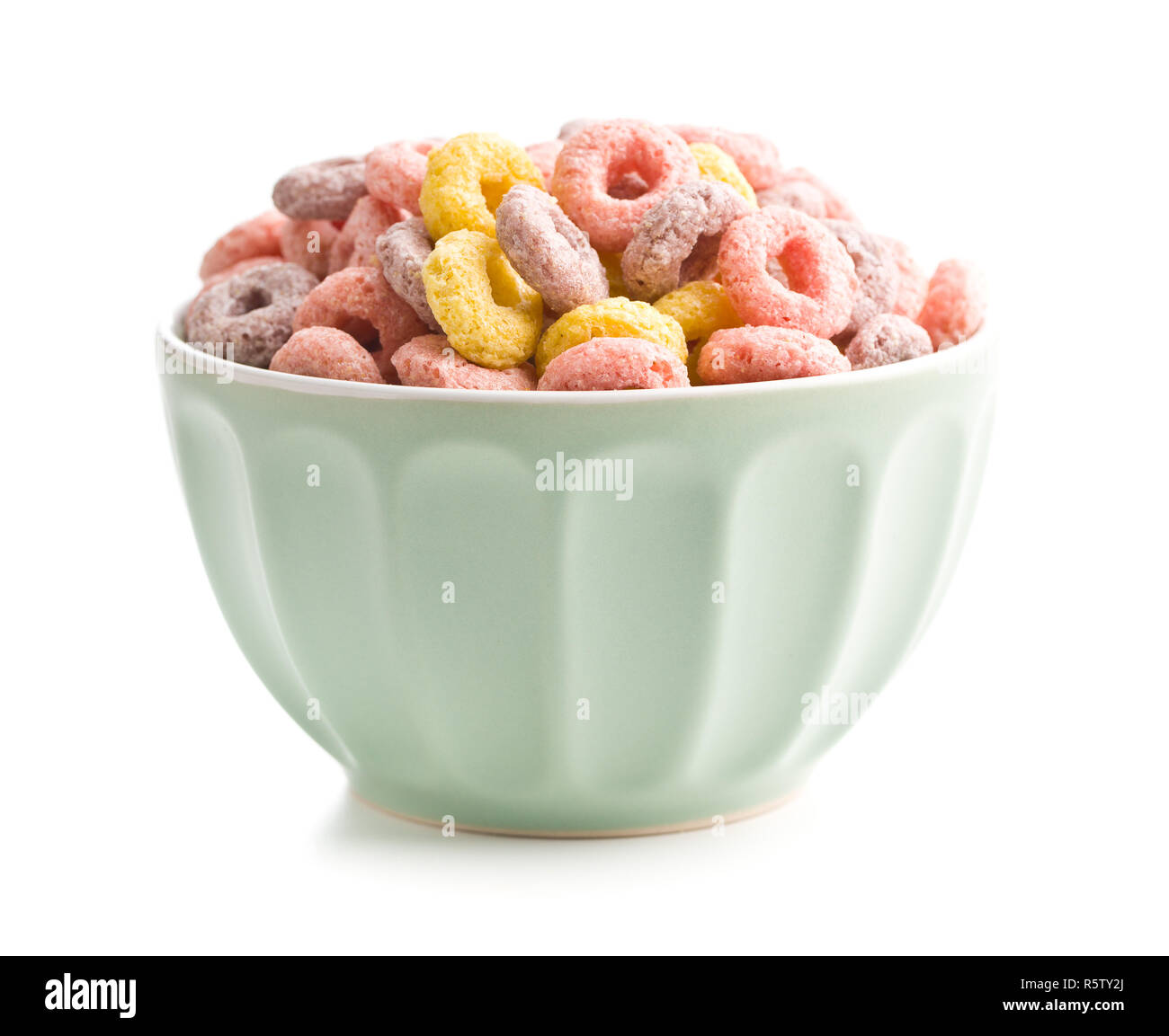 Colorful cereal rings Stock Photo - Alamy