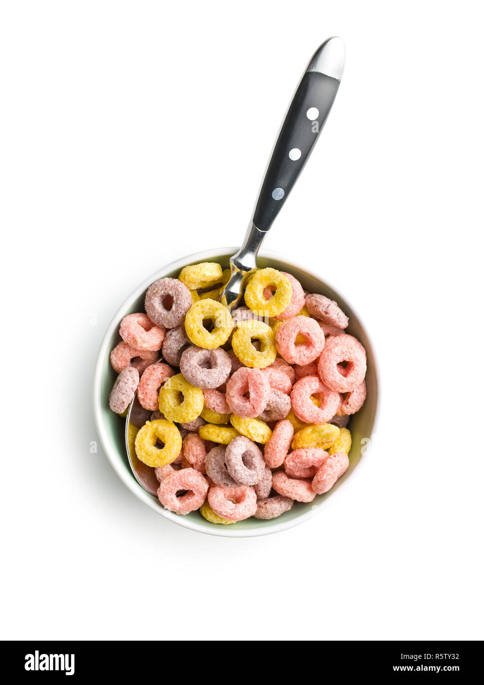 Colorful cereal rings Stock Photo - Alamy