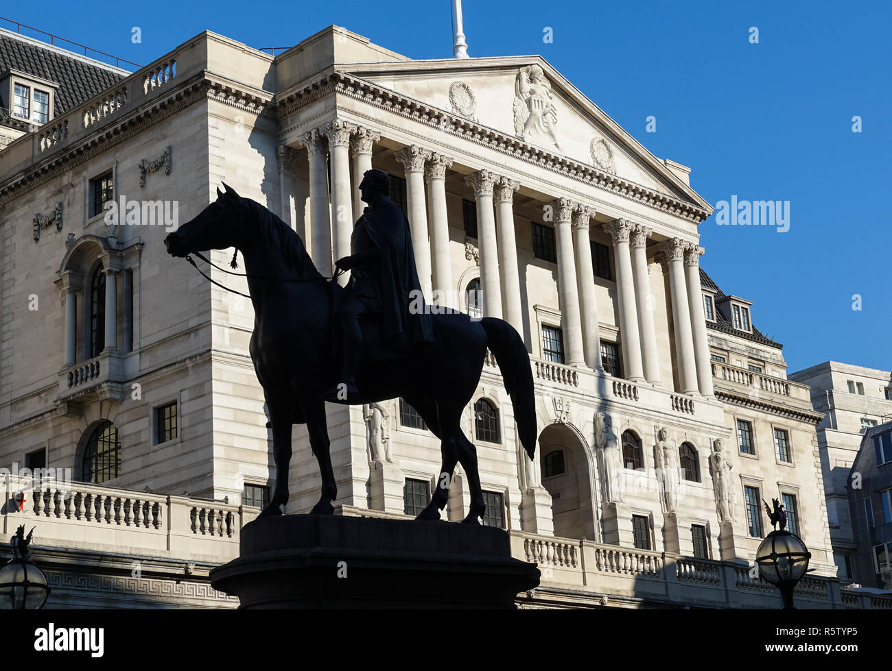Bank of England on Threadneedle Street, London England United Kingdom ...