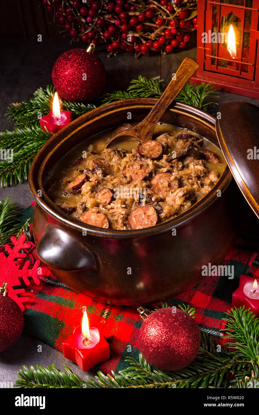 the best polish bigos Stock Photo - Alamy