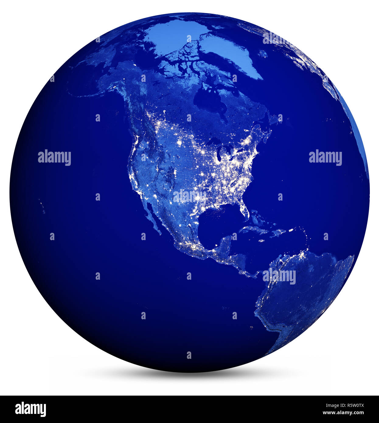 Map planet earth night and day hi-res stock photography and images - Alamy
