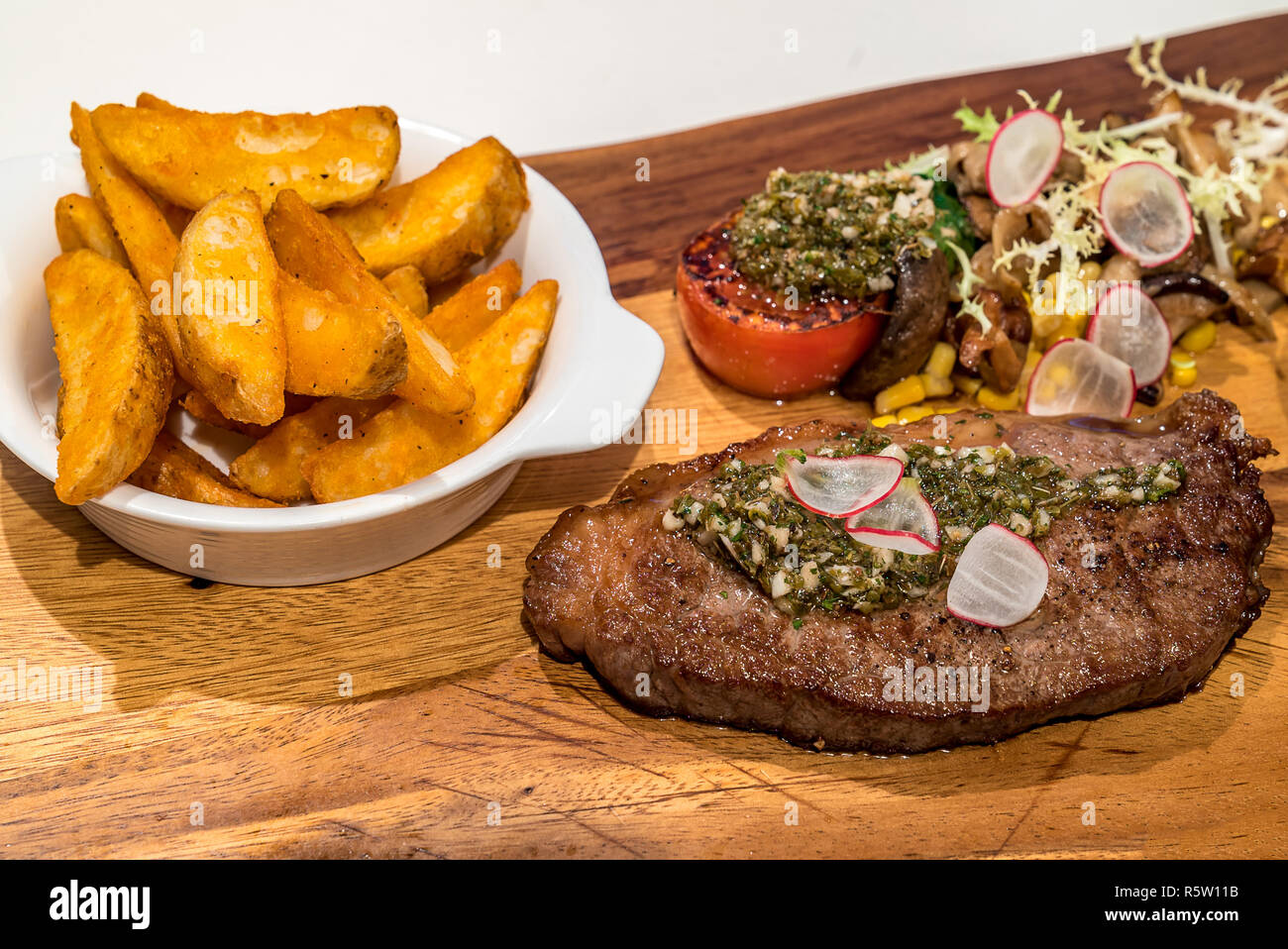 Grilled Australian Wagyu Beef Stock Photo - Alamy
