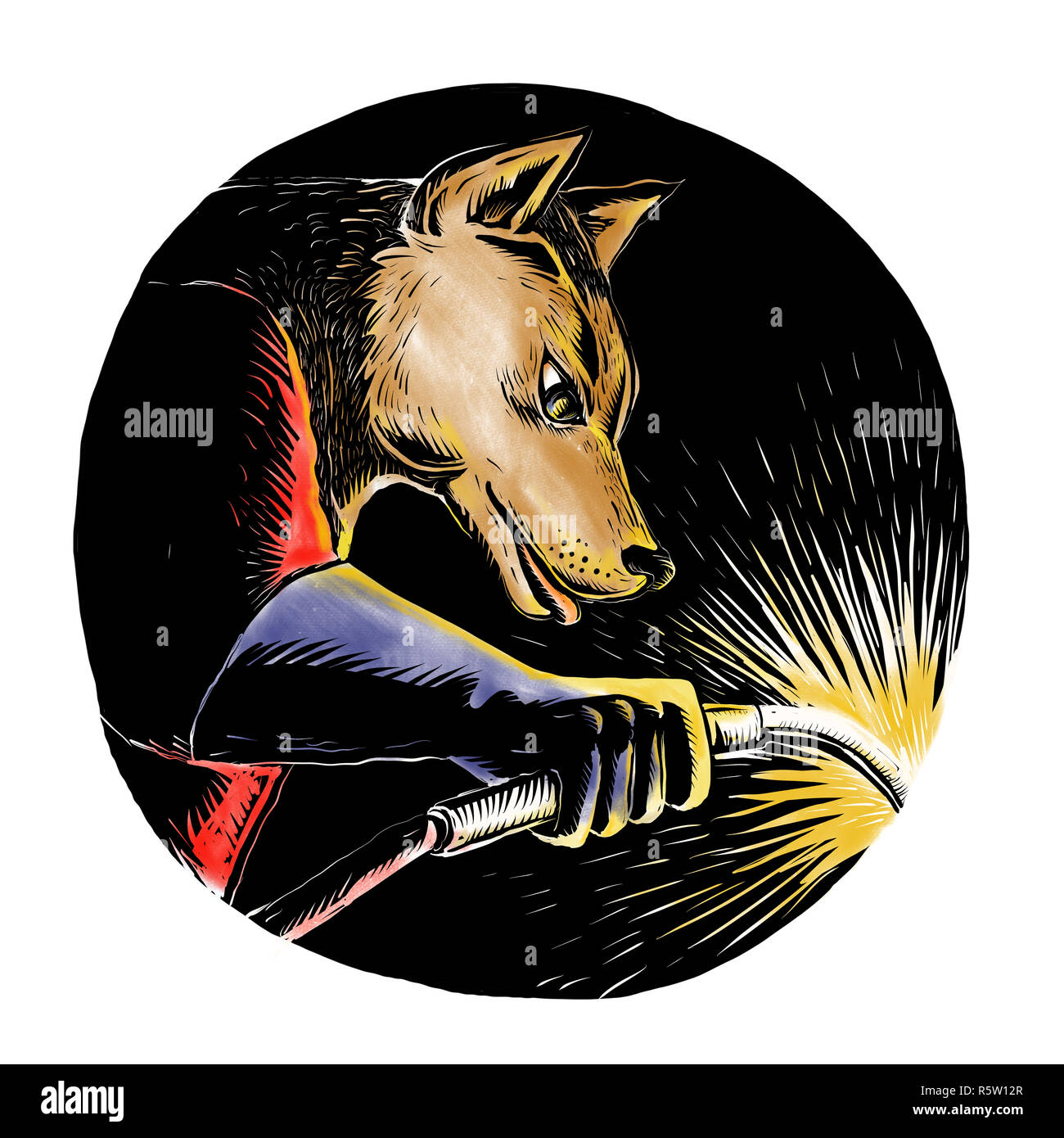 At welding Cut Out Stock Images & Pictures - Alamy