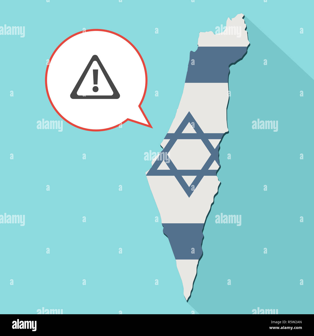 Warning sign animation danger attention hi-res stock photography and ...