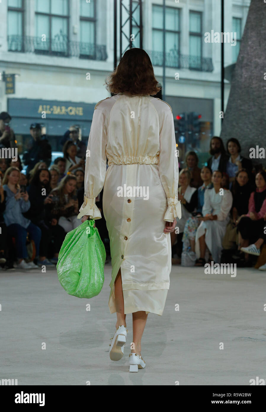 Fashion catwalk presentation at London Fashion Week SS19 Spring Summer ...