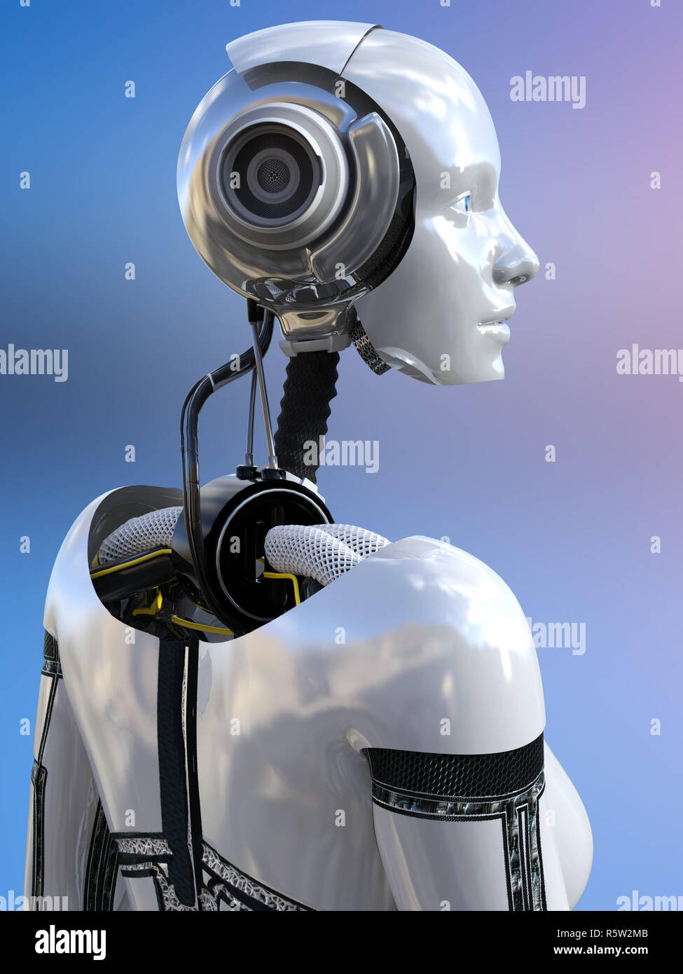 Female android robot hi-res stock photography and images - Alamy