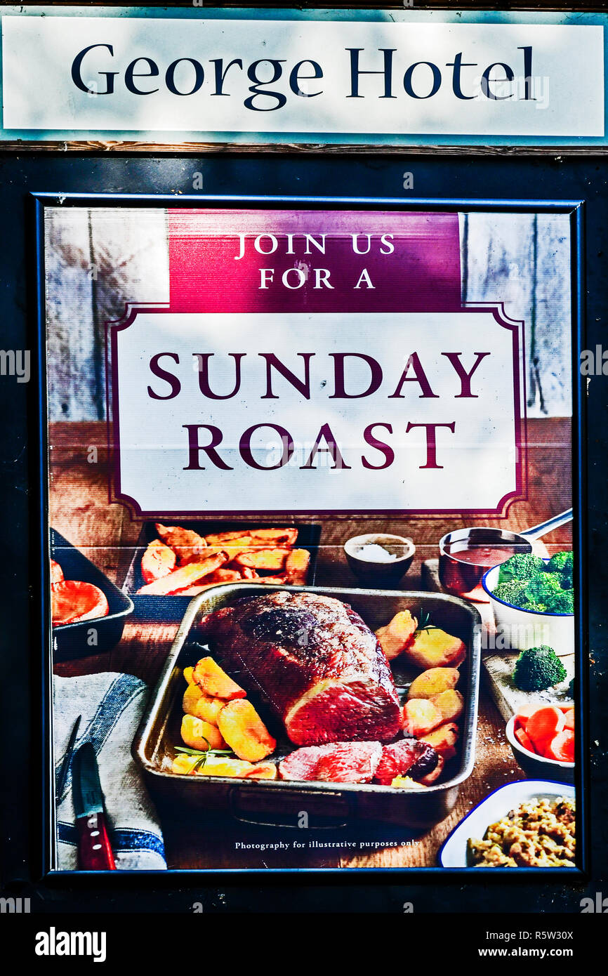 George hotel huntingdon hi-res stock photography and images - Alamy