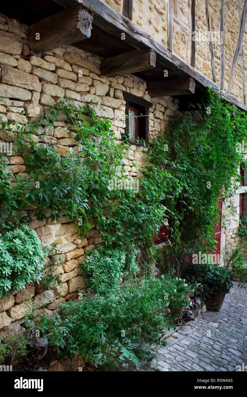 Medieval stoned house Stock Photo - Alamy