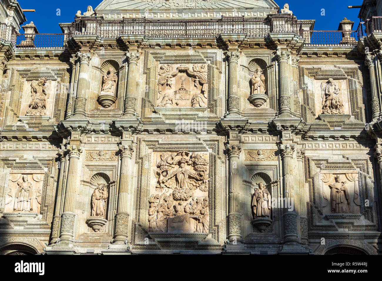 Church Facade Details Stock Photo - Alamy