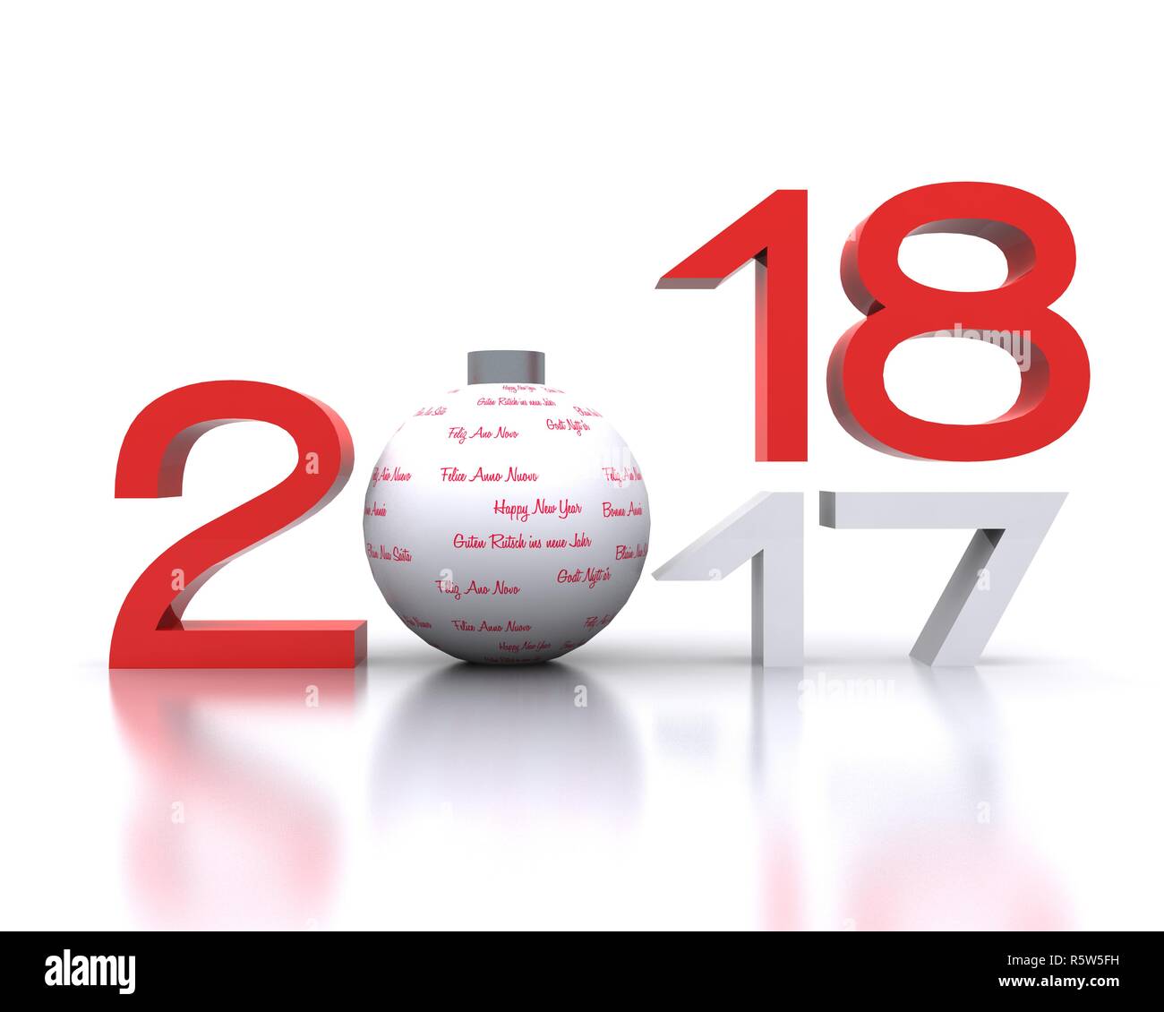 Numbers 2017 globe hi-res stock photography and images - Alamy