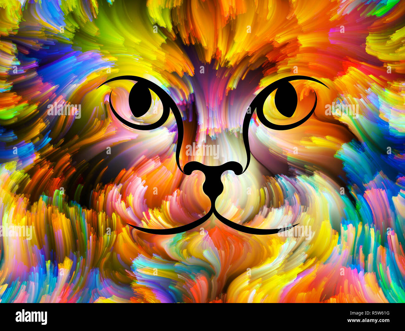 Animals of Color Stock Photo - Alamy