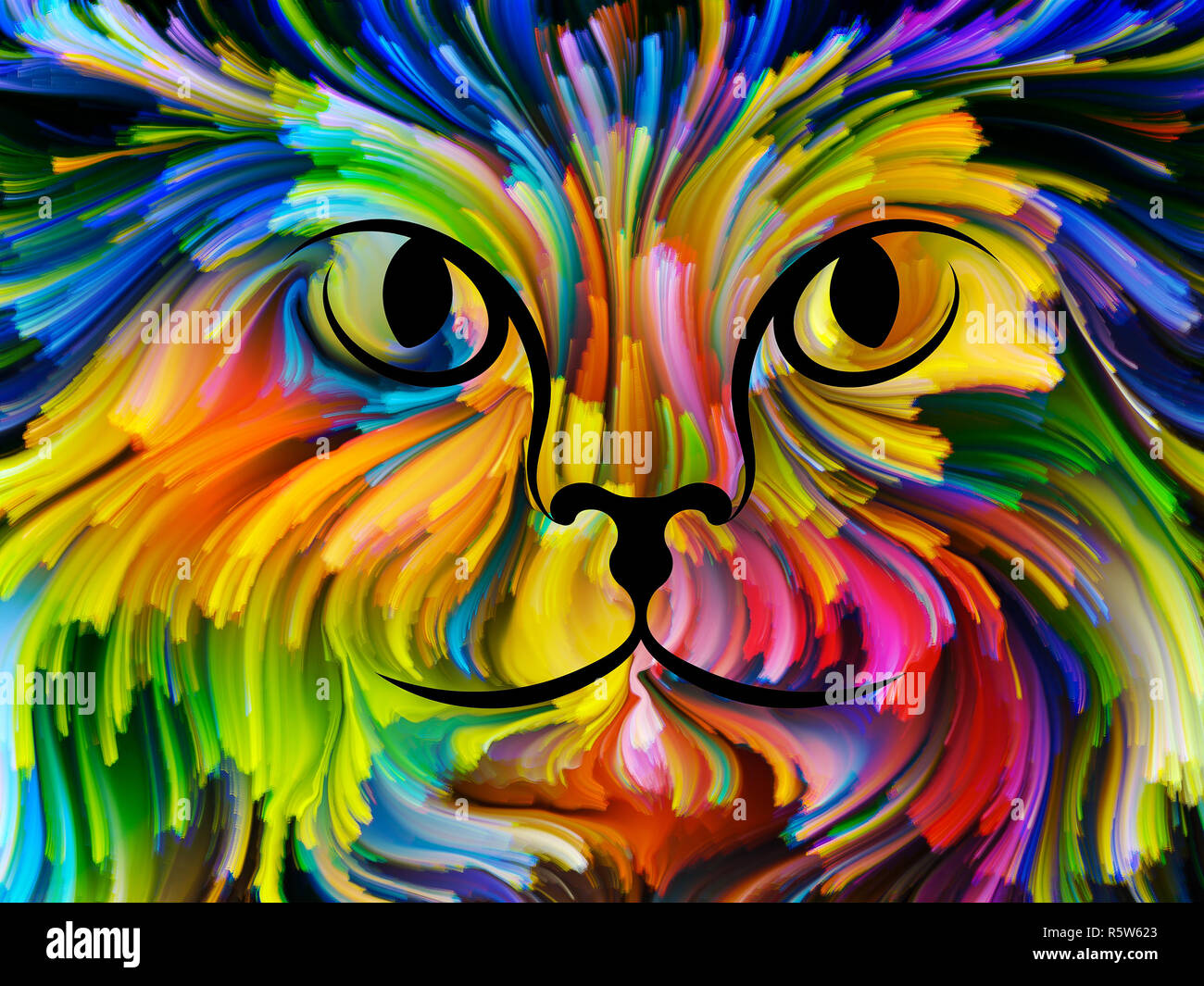 Animals of Color Stock Photo - Alamy