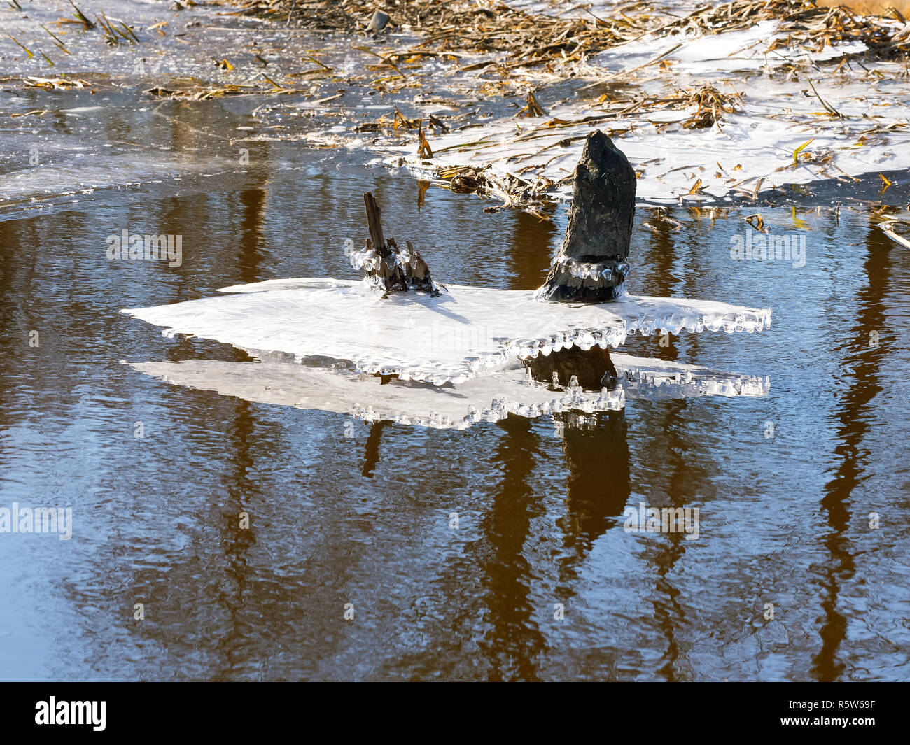 Melting ice caps background hi-res stock photography and images - Alamy