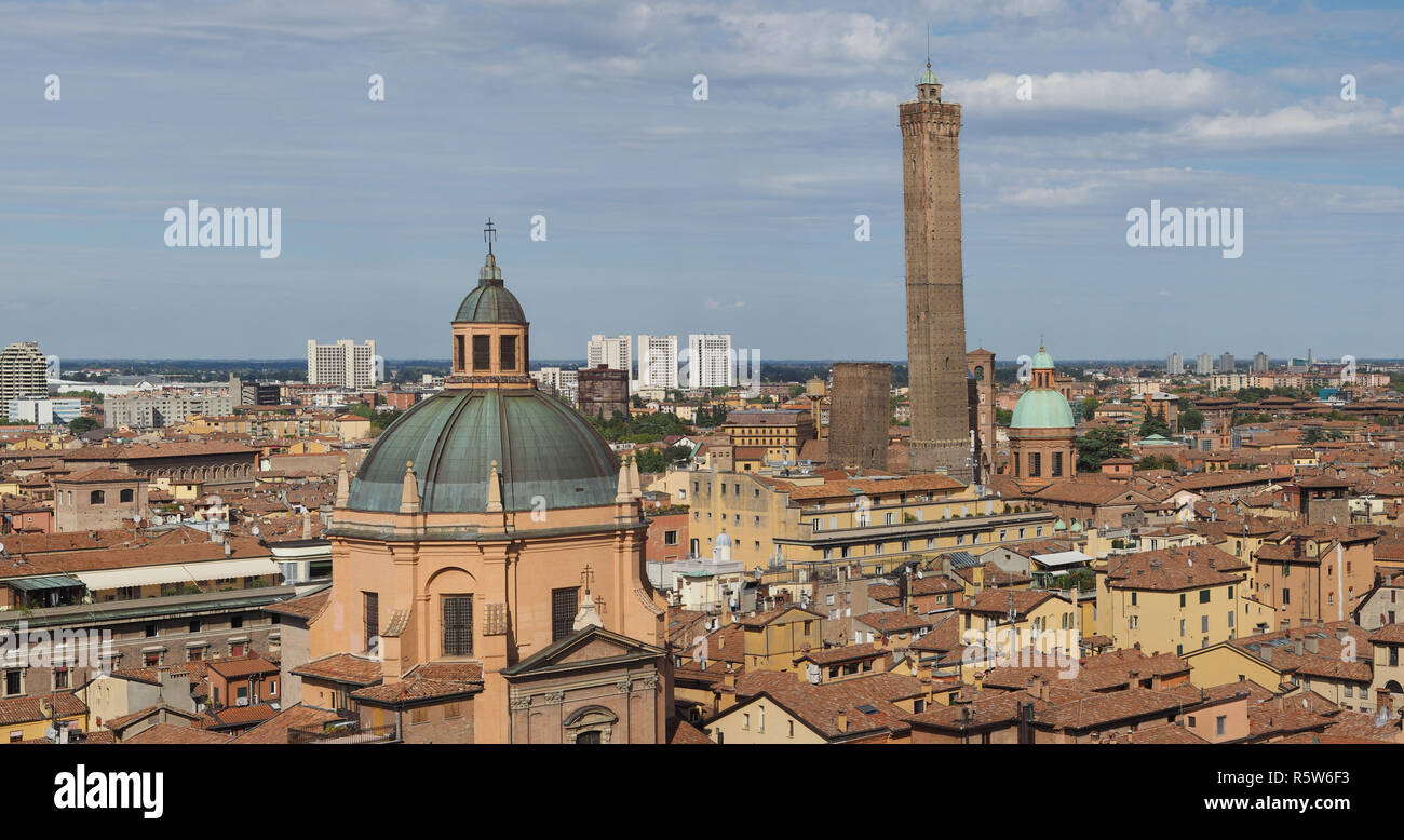 Aerial view of Bologna Stock Photo - Alamy
