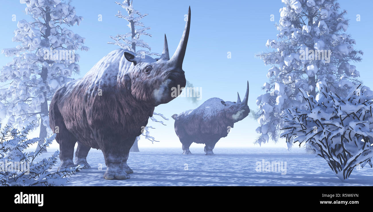 Carnivores Ice Age Wooly Rhino