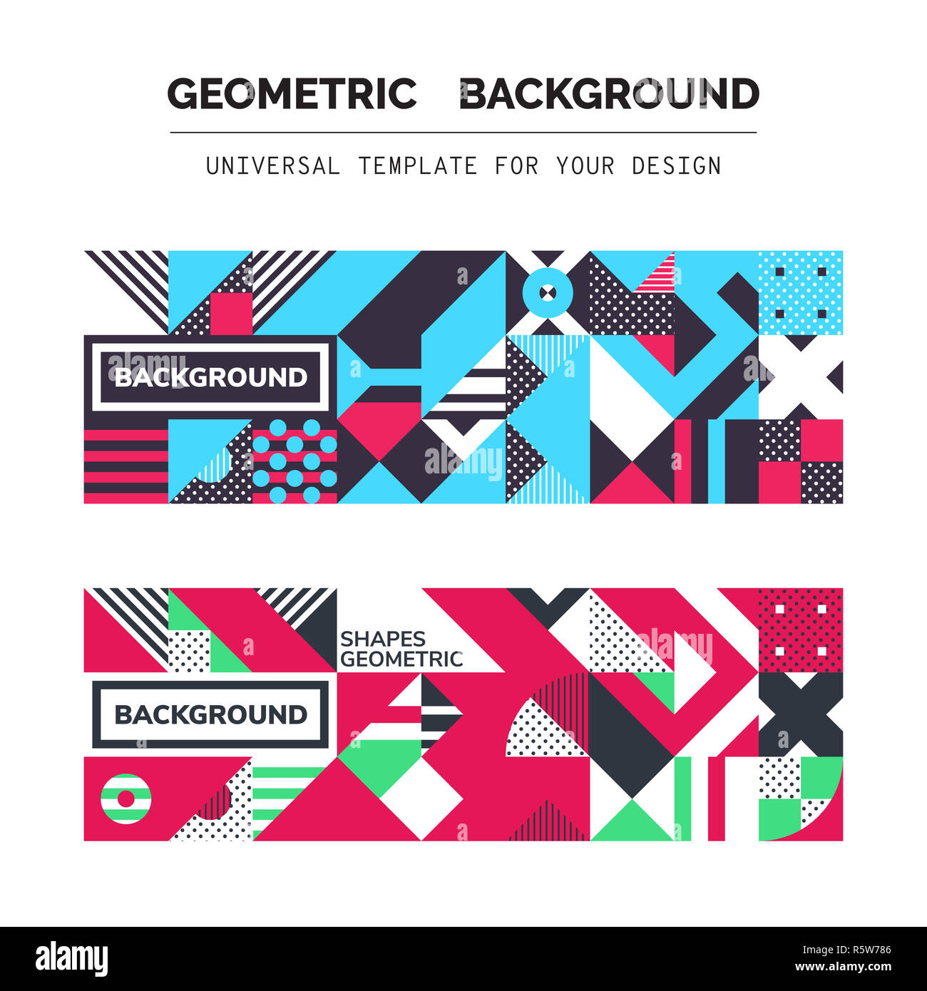 Vector backgrounds abstract blue square Cut Out Stock Images & Pictures ...