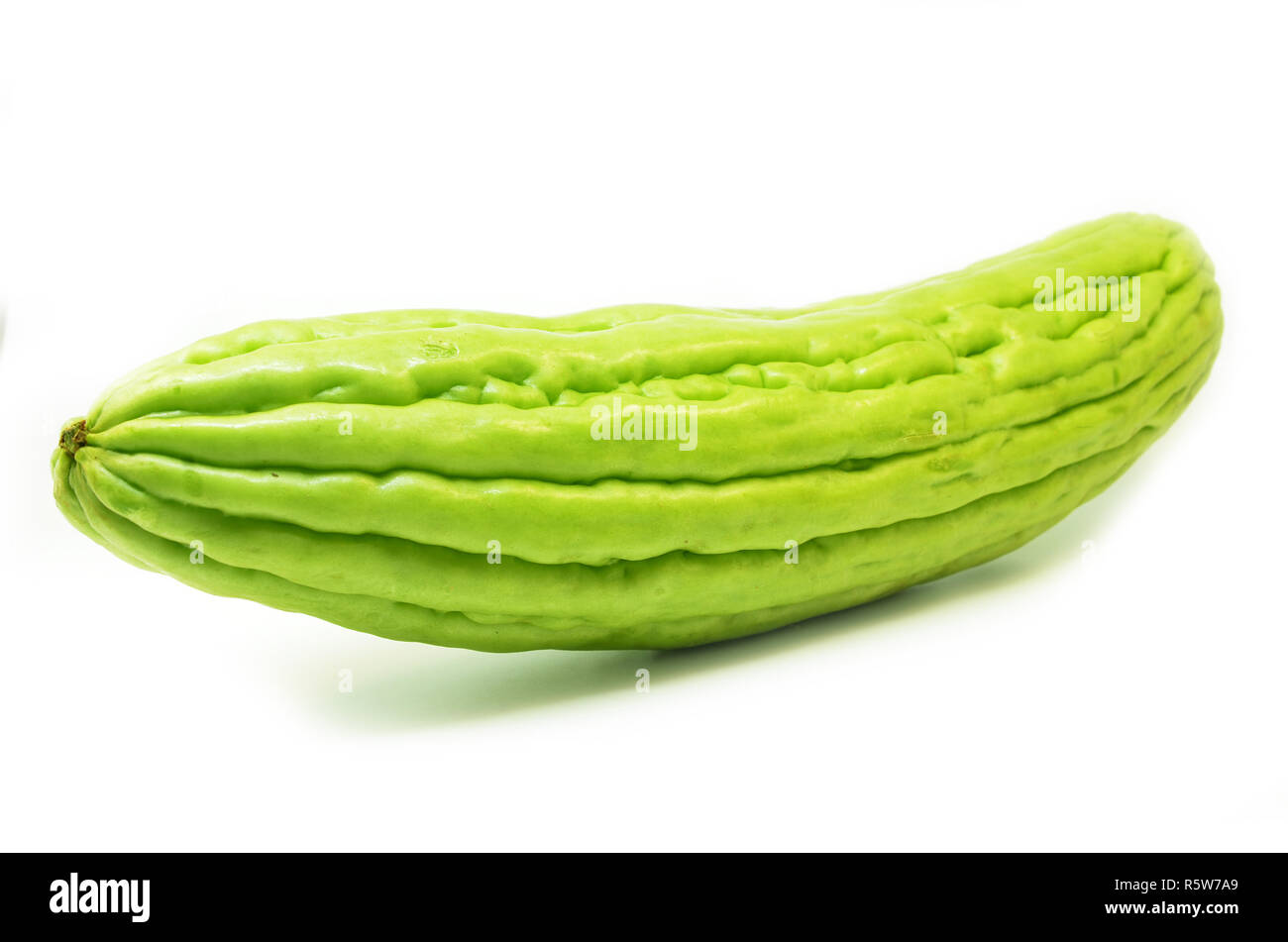 Bitter gourd isolated Stock Photo - Alamy