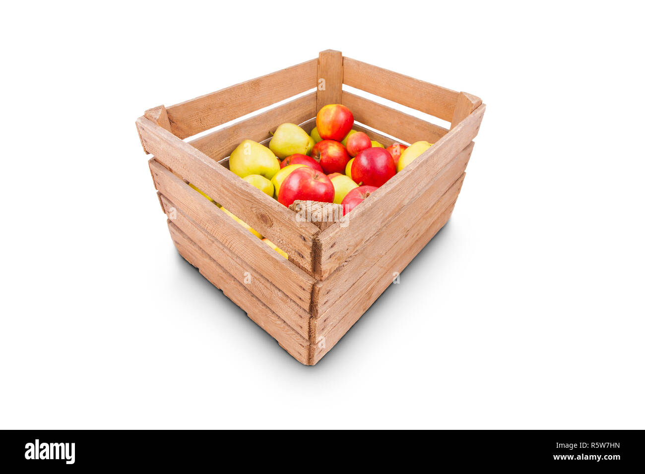 Apple boxes Cut Out Stock Images & Pictures - Alamy
