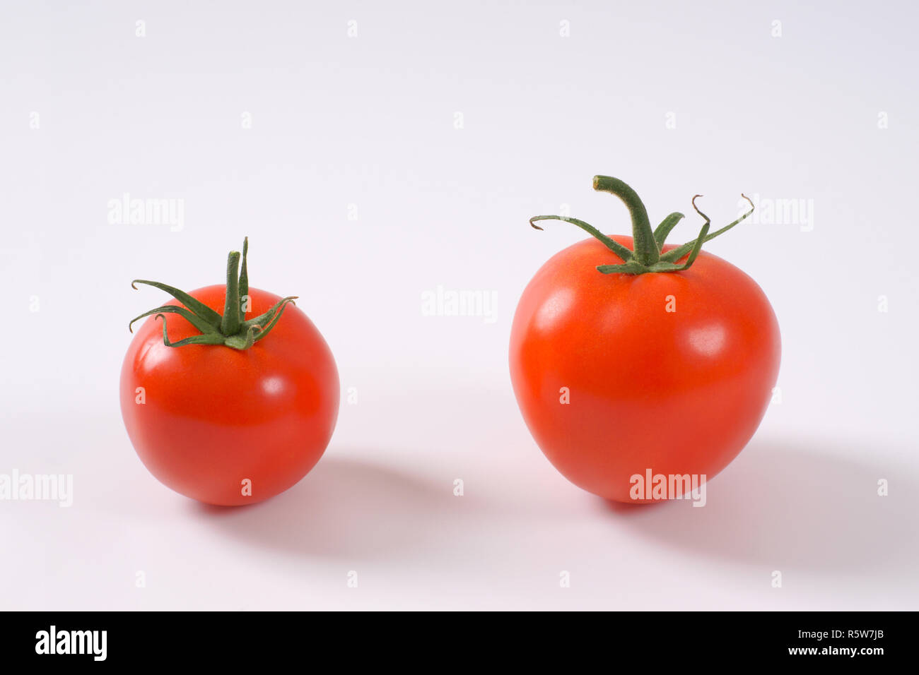 two ripe tomatoes Stock Photo - Alamy
