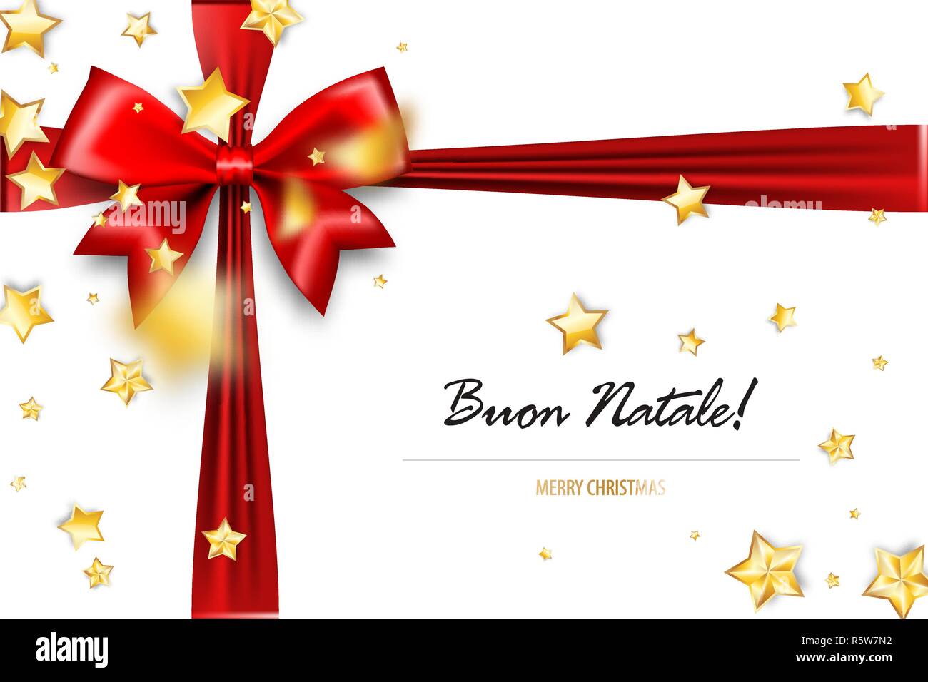 Christmas red falling star Stock Vector Images - Alamy