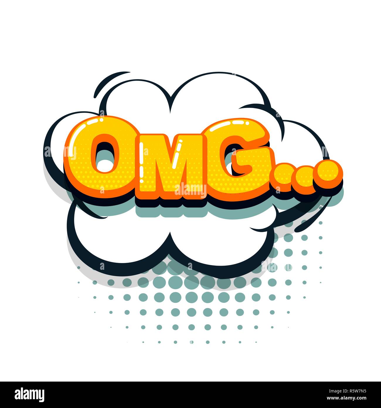 Comic text collection sound effects pop art style Stock Vector Image ...