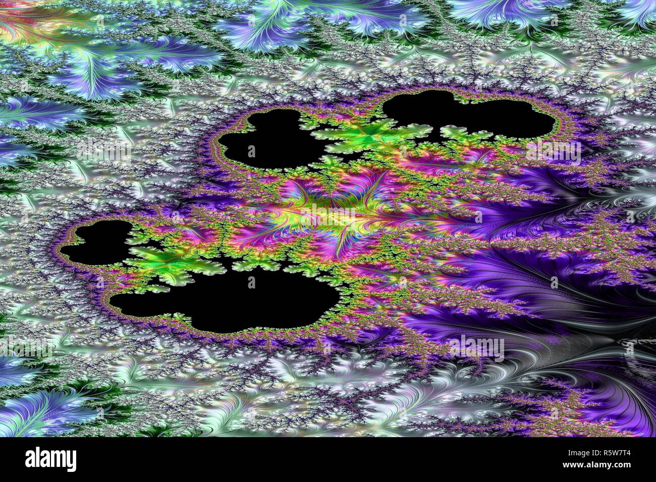 This is an image of fractal art. Fractals are unique pieces of artwork ...