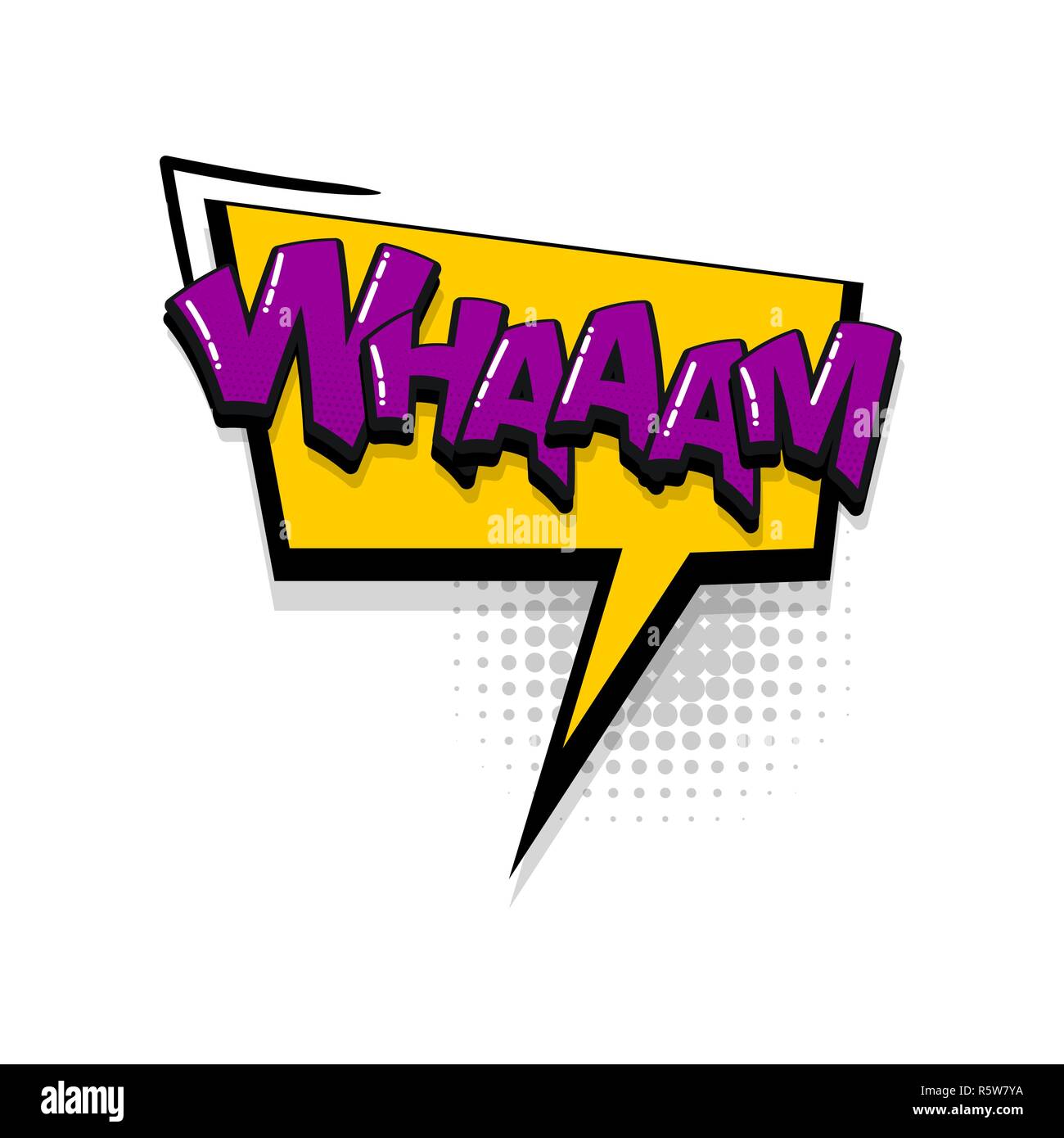 Comic text collection sound effects pop art style Stock Vector Image ...
