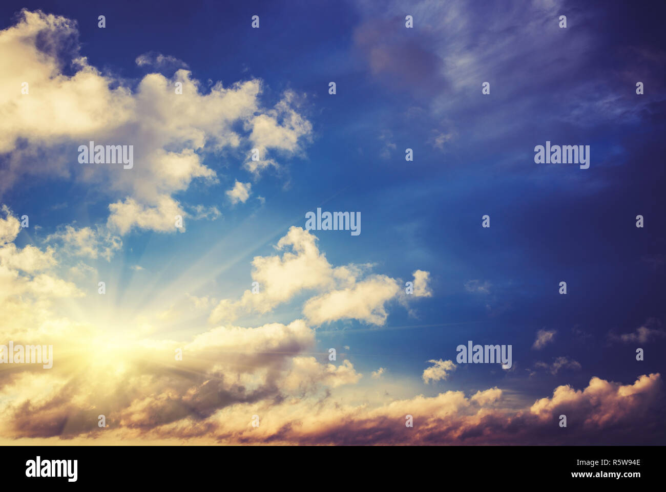 Cloudy sky weather panorama background Stock Photo - Alamy