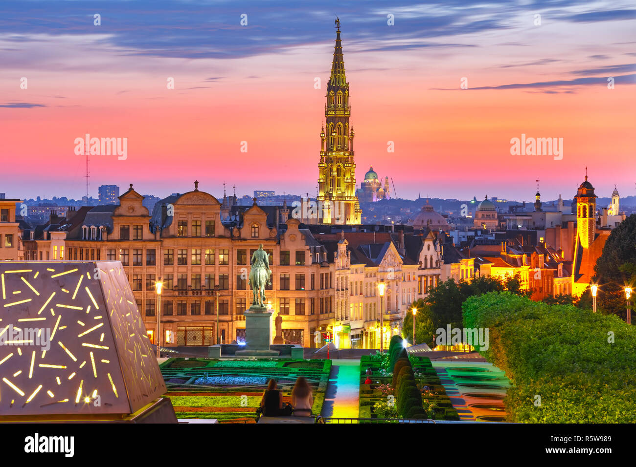Belgium sunset hi-res stock photography and images - Alamy