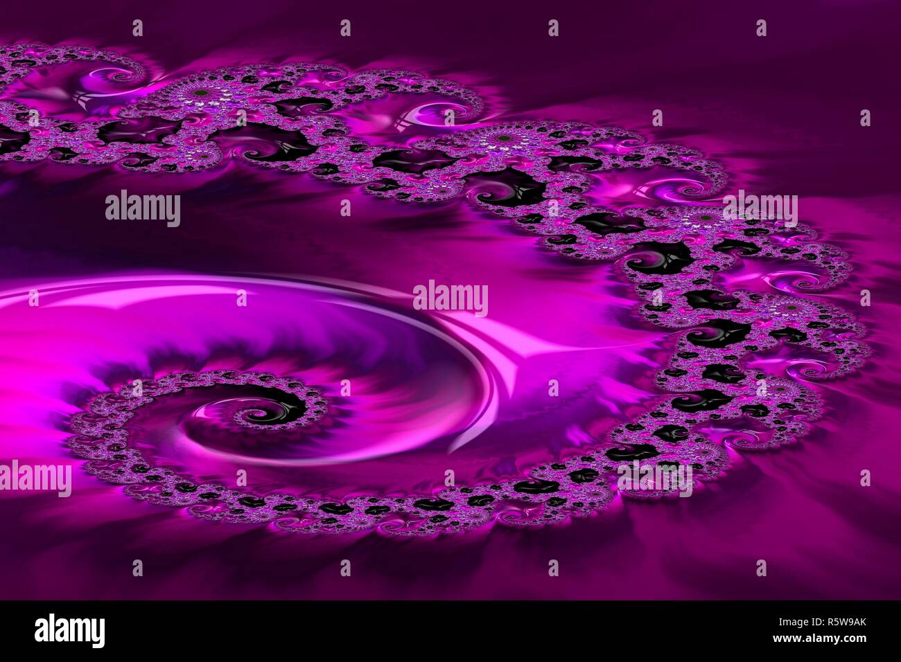 This is an image of fractal art. Fractals are unique pieces of artwork ...