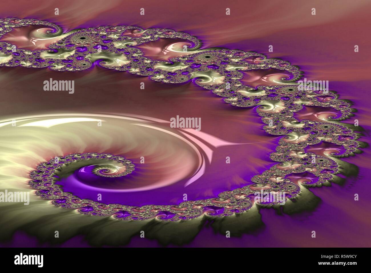 This is an image of fractal art. Fractals are unique pieces of artwork ...