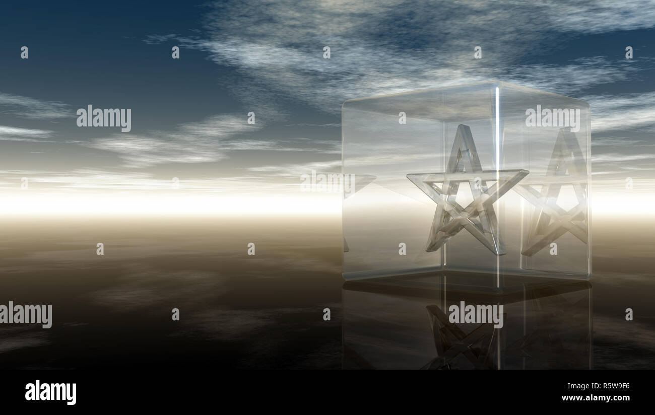 Satan star sign hi-res stock photography and images - Alamy