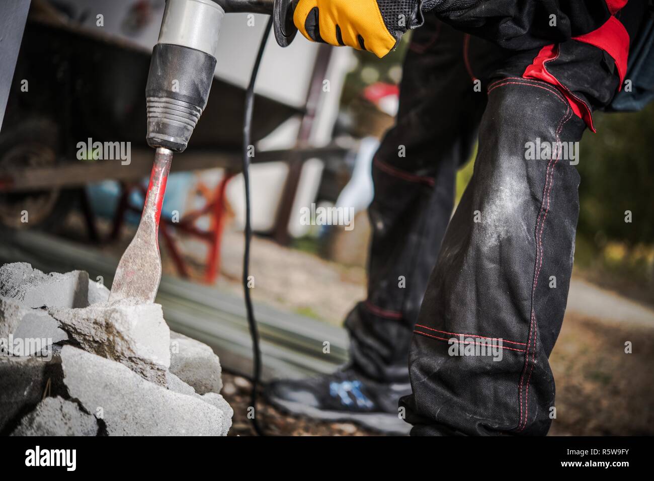 Concrete breaker hi-res stock photography and images - Alamy
