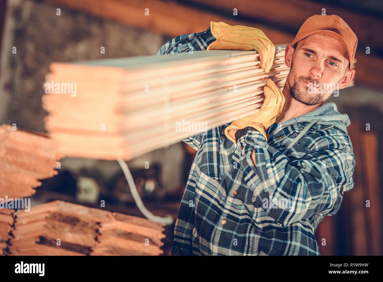Shoulder construction hi-res stock photography and images - Alamy