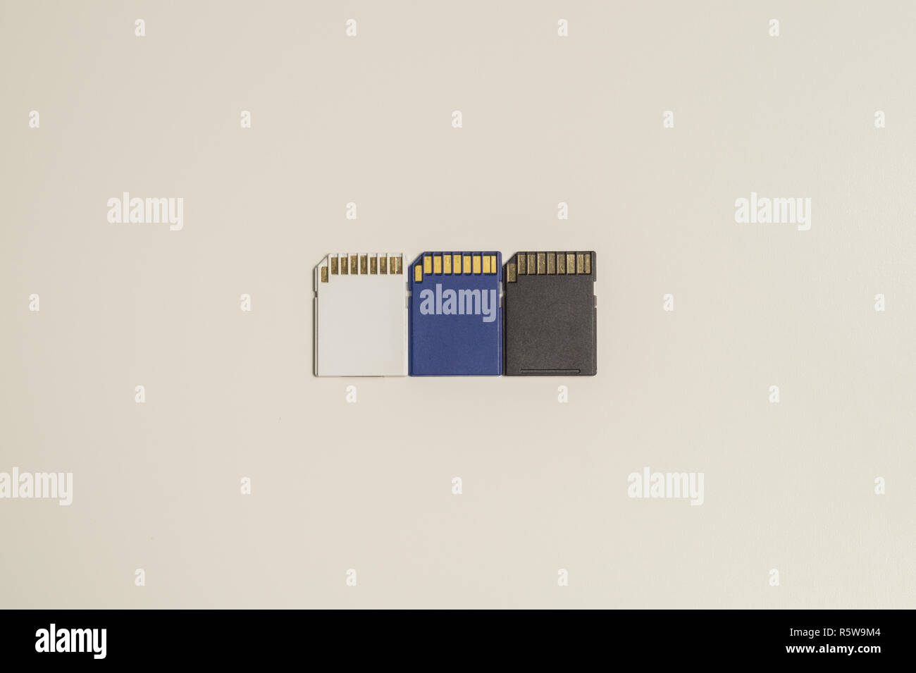 Memory card isolated on white background Stock Photo - Alamy
