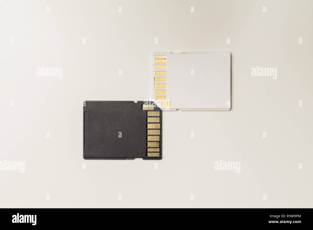 Memory card isolated on white background Stock Photo - Alamy