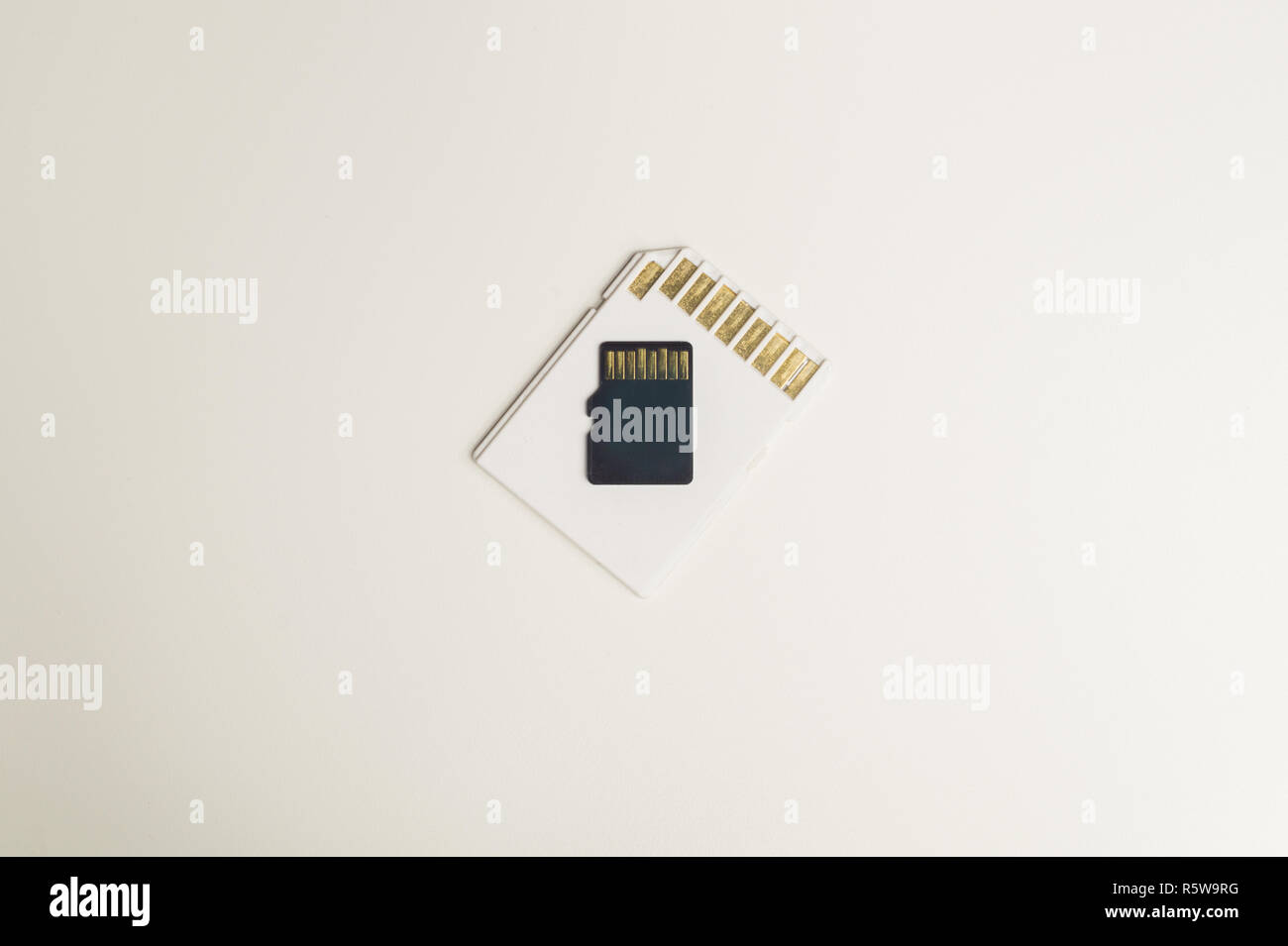 Memory card isolated on white background Stock Photo - Alamy