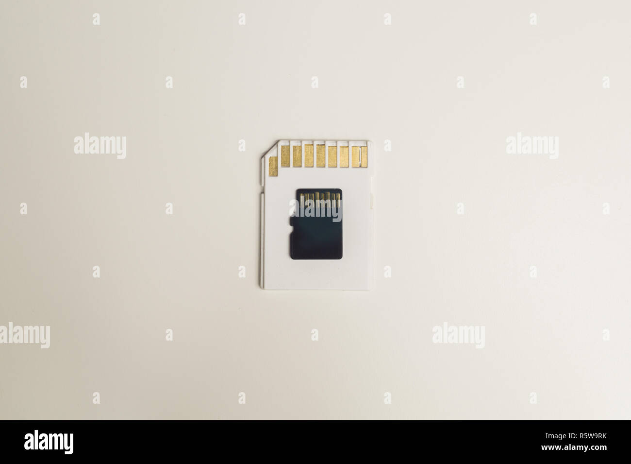 Memory card isolated on white background Stock Photo - Alamy
