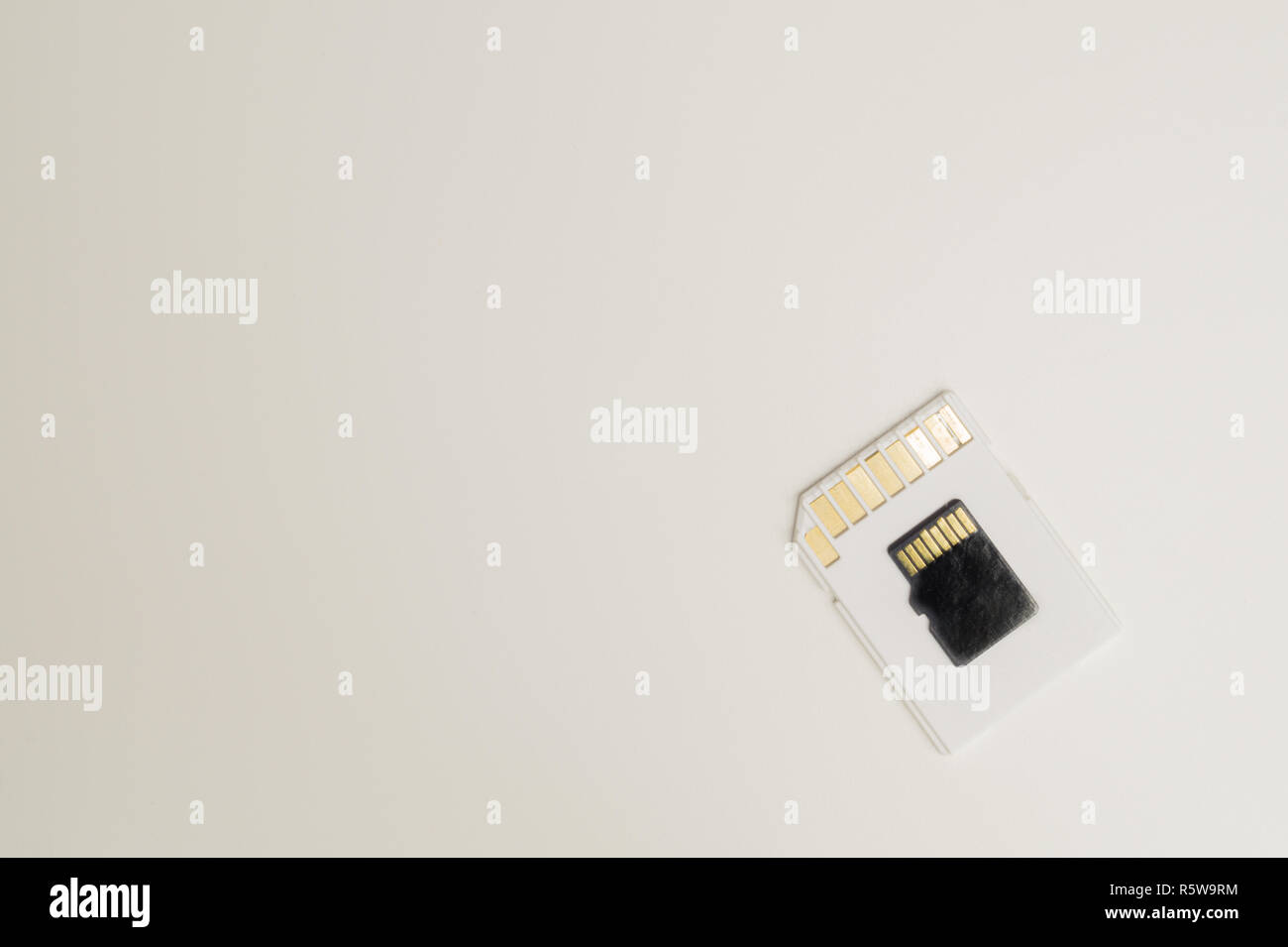 Memory card isolated on white background Stock Photo - Alamy