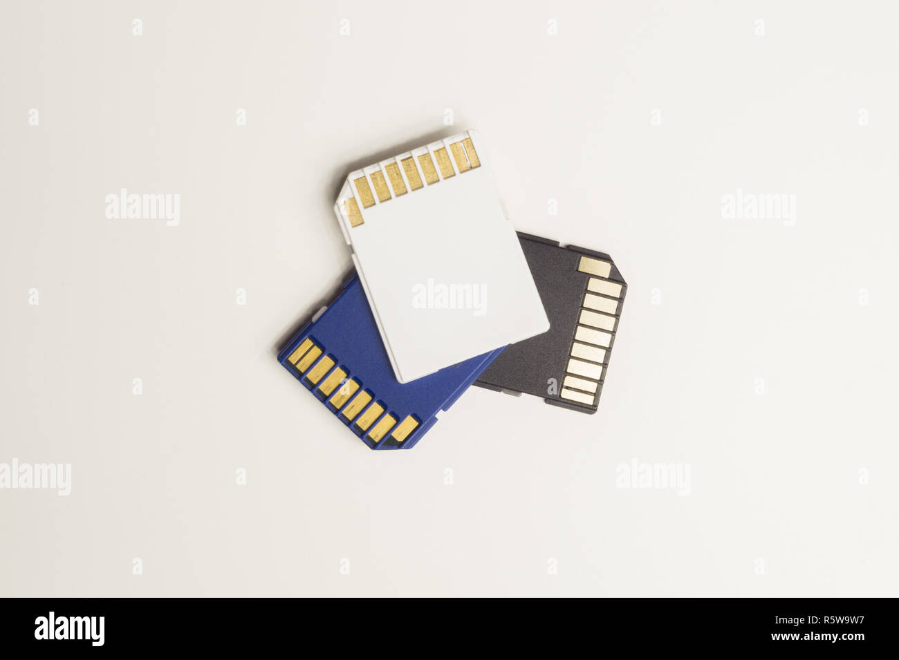 Memory card isolated on white background Stock Photo - Alamy